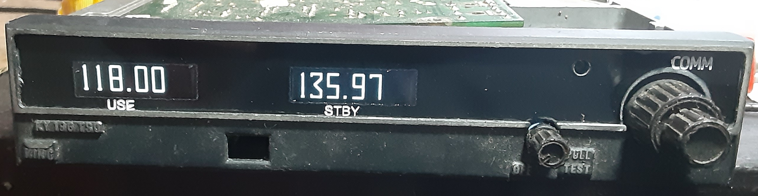 KY 196 / KY 197 OLED Display Service – KX 155 OLED Display