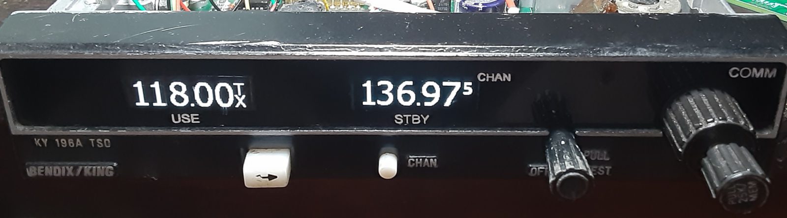KY 196 / KY 197 OLED Display Service – KX 155 OLED Display